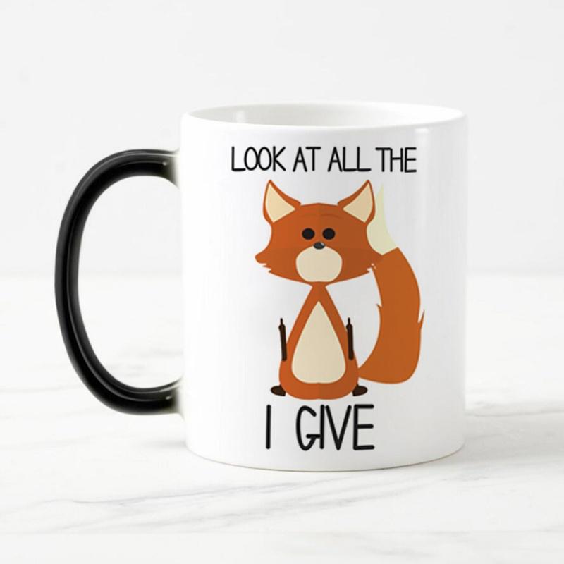 Buy Look At All The Fox I Give Coffee Mug Fox Gifts Gift For Husband ...