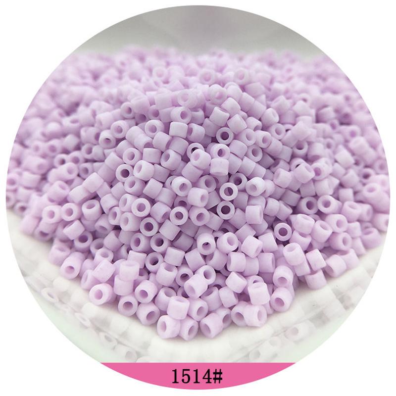 Satın alın 360pcs/5g 2mm Japan Matte Color Glass Beads 10/0 Frosted ...