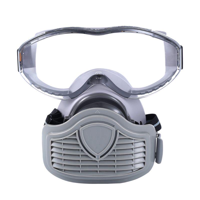 Buy 1Set Dustproof Respirator Filter Half Face Mask for Carpenter ...