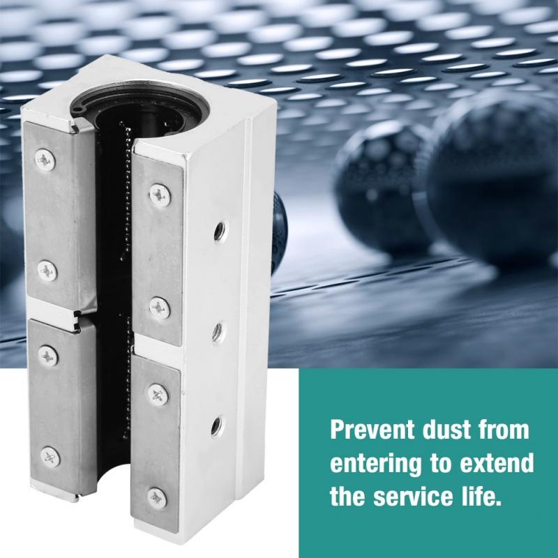 SBR25LUU 25mm Aluminum Open Type Linear Motion Bearing Slide Block ...