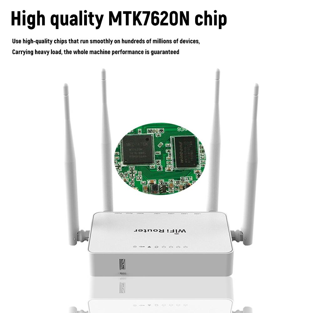 Buy 2.4G Home Smart Router 7620N Chip 300M WIFEI Wireless Router at ...