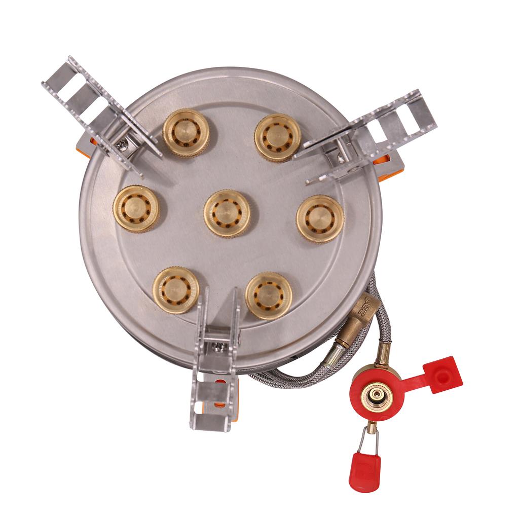 Cheap 11800W Outdoor Gas Stove Burner 7 Holes High Firepower Protable ...