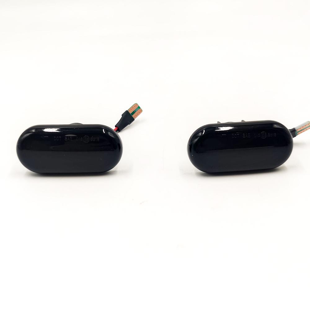 Buy 1 Pair Led Dynamic Turn Signal Lights Side Marker For Renault Clio ...
