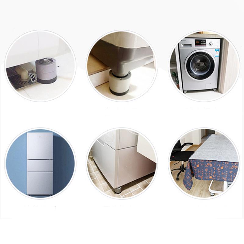 Buy 4Pcs Furniture Mat Washing Machine Protector Feet Pads Shock Proof ...