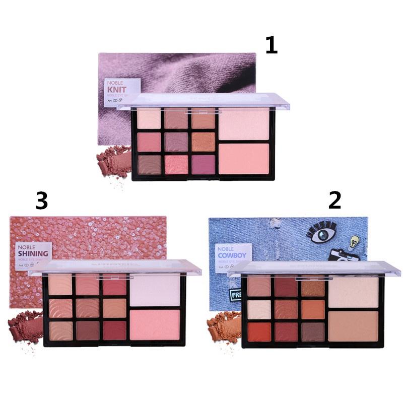 11 Color Shimmer eye shadow Diamond Eye Shadow Matte maquiagem Warm ...