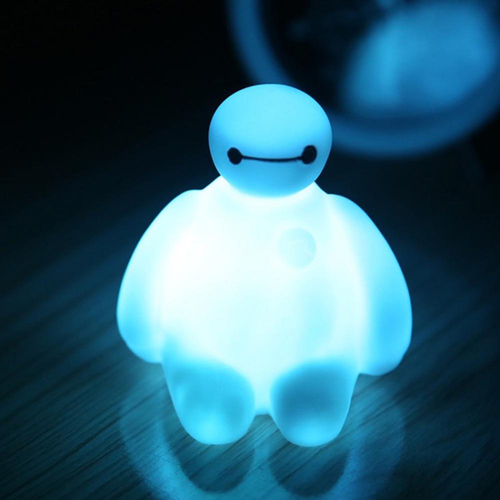 Buy Baymax LED Color Changing Night Cute Cartoon Light Home Kids ...