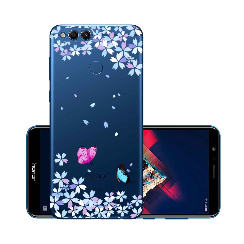 Buy Soft Clear Phone Cases On for Huawei Honor 7x 8x Case Honr 8c 7s ...