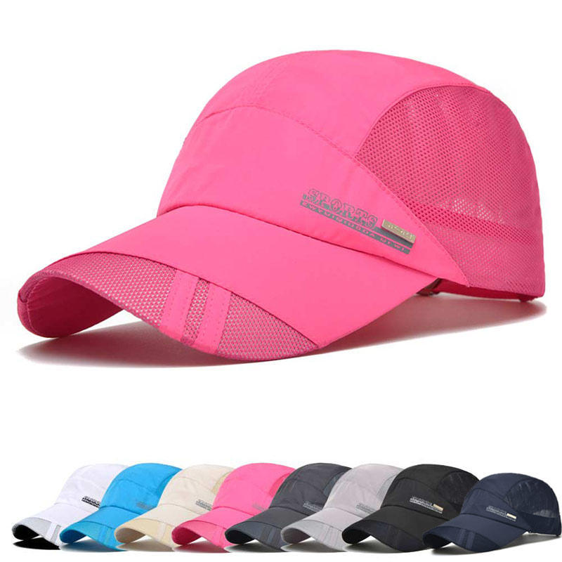 Fashion Korean Summer Men Hat Outdoor Sport Mesh Breathable Baseball ...