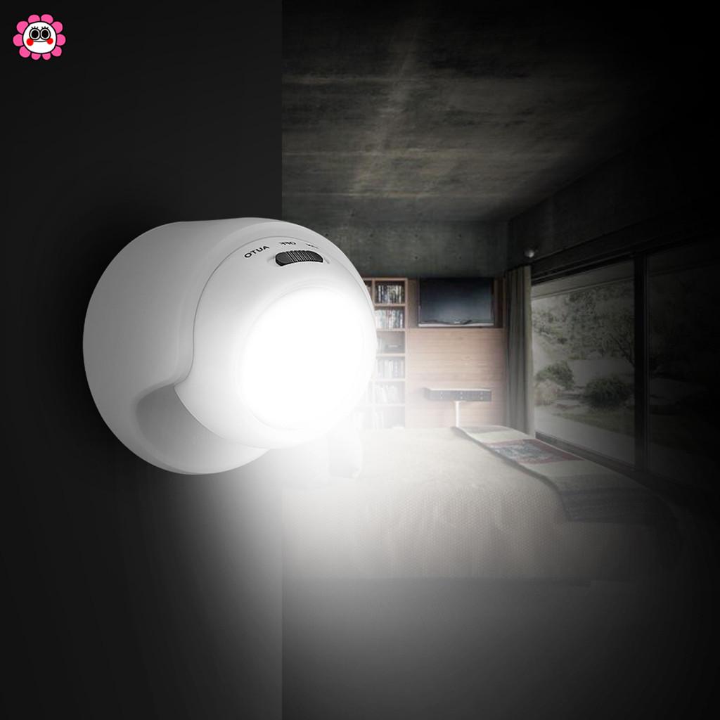 Motion Activated Cordless Sensor LED Light Indoor Outdoor Garden Wall ...