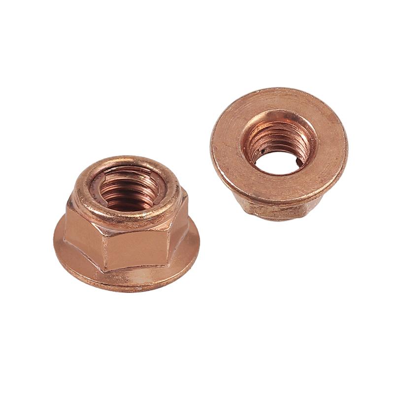 Buy 50x M8 Copper Flashed 8 Mm Exhaust Manifold Nut Nuts High ...