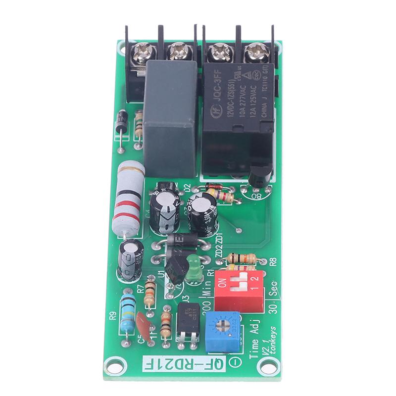 Kup Adjustable Timer Control Relay Module Turn Off Delay Switch Board ...