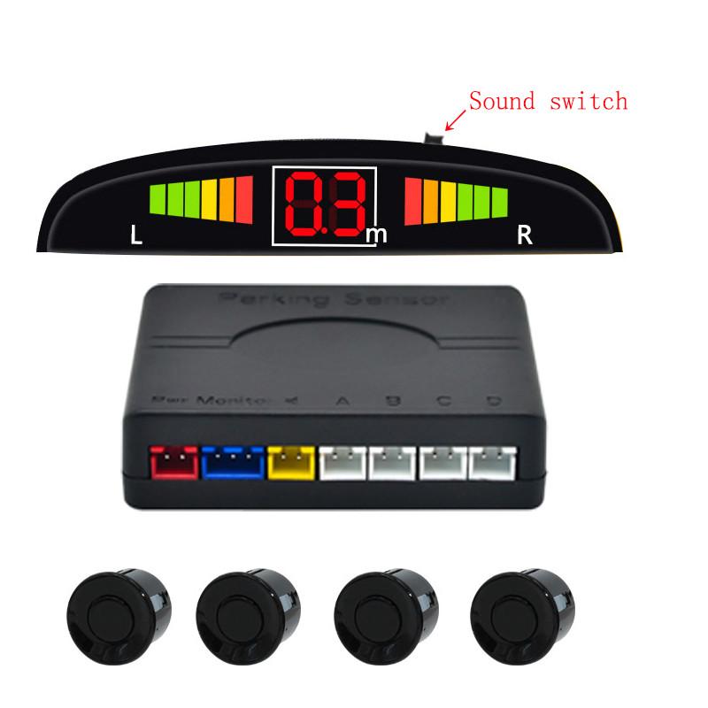 Buy Car Parking Sensor with Sound switch Car Parking Assistance Backup ...