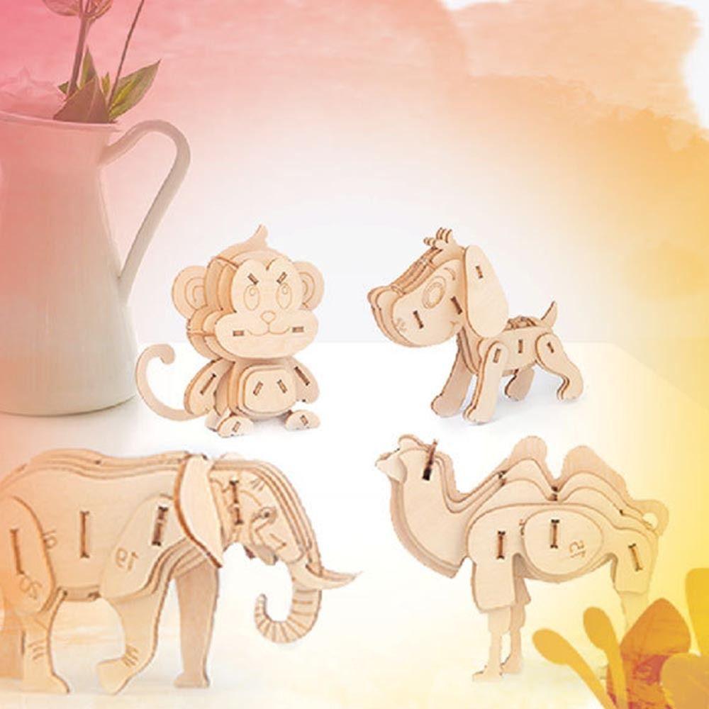 Buy Monkey Assembly Model Animal Kits 3D Animals Creative Learning at ...