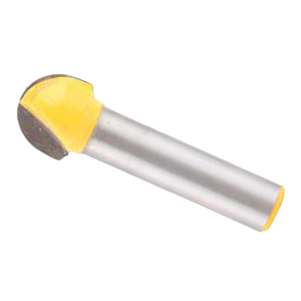 Buy 8mm Shank Woodworking Mill Router Bits Core Box Bit at affordable ...