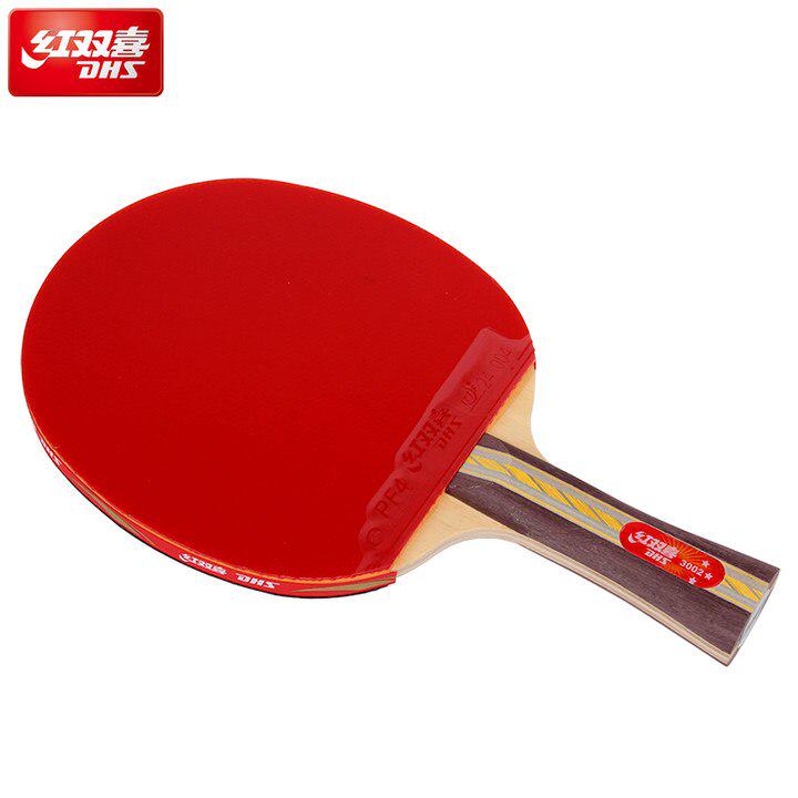 Buy DHS 3-Star Table Tennis Racket (3002, 3006) with Rubber (PF4-1 ...
