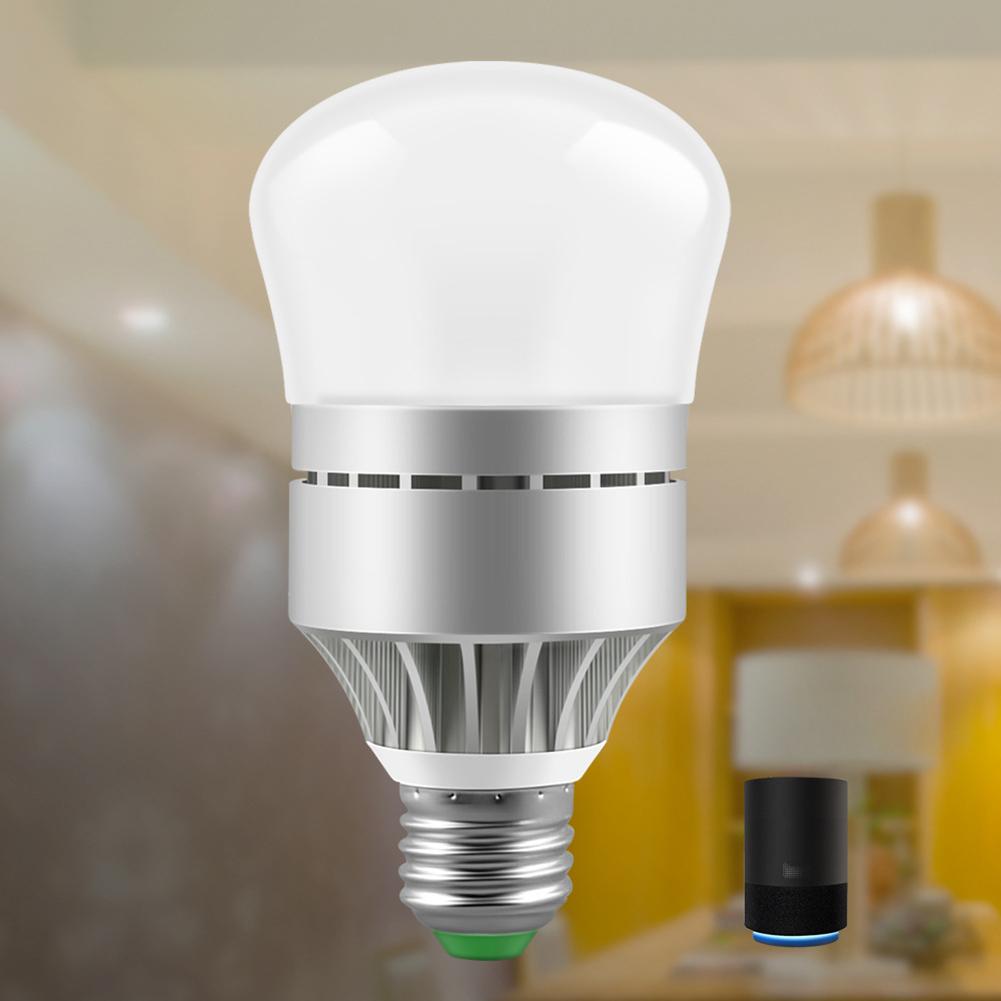 Buy E27 IP68 WIFI Smart LED Bulb Timing Voice Control Multi-color ...
