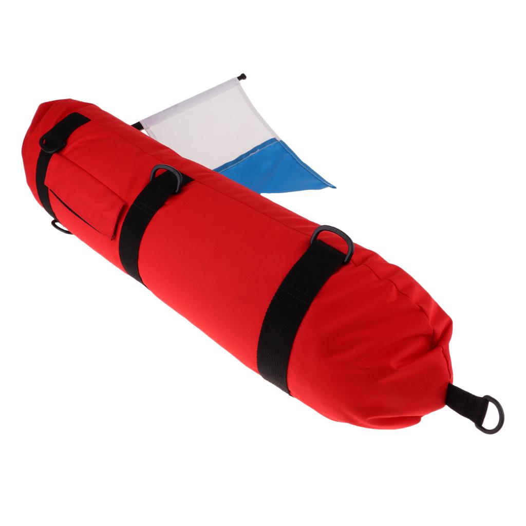 Spearfishing Inflatable Scuba Diving Float Buoy & Dive Flag for Diver ...