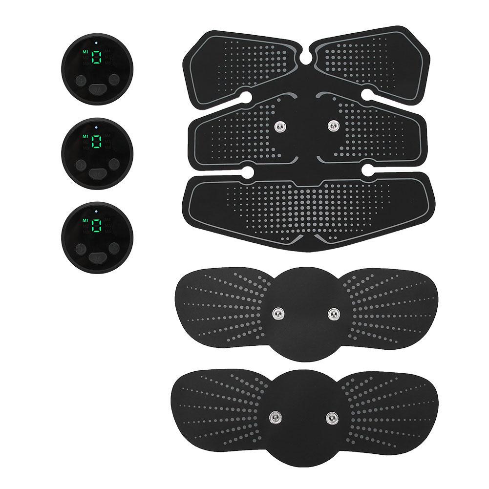 EMS Abdominal Muscle Stimulator Portable Smart Fitness Massage Sticker ...