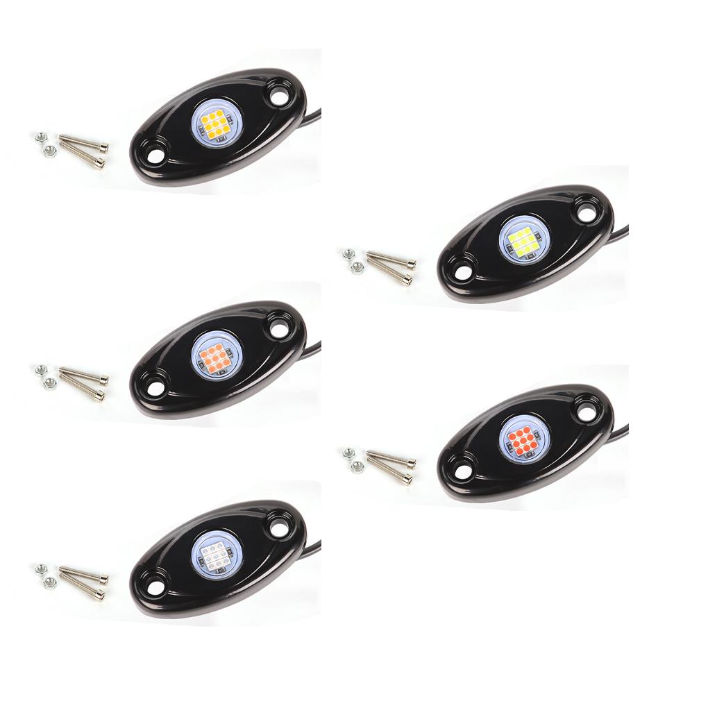 4pcs Car Chassis Lights Waterproof LED Neon Undercar High Brightness ...
