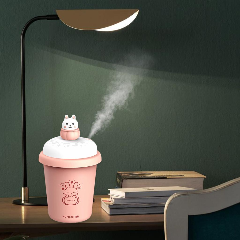Satın alın Portable Humidifier Rabbit 300ml Water Tank Air Diffuser for ...