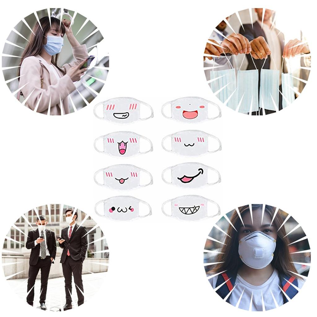 💰Kaufe Tick-tock Watch 8pcs Funny Expression Pack Mask Personality ...