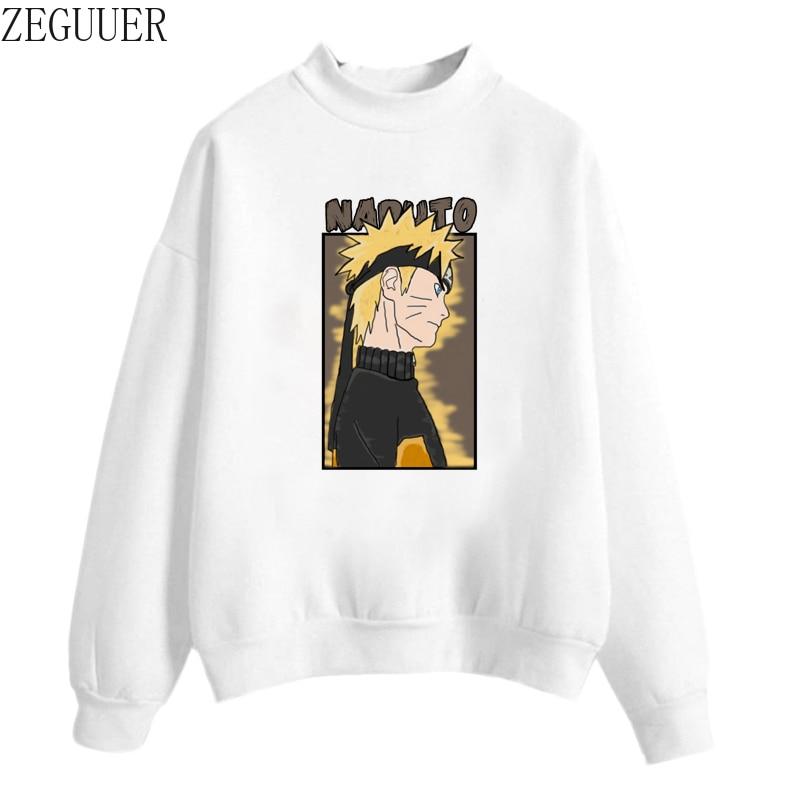 Naruto Uzumaki Pullover Woman Autumn Print Pullover Long Sleeve Fashion ...