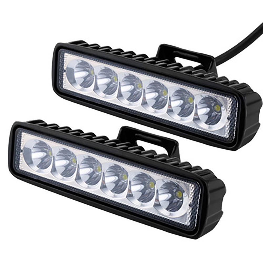 Buy 1pc 18W 6LEDs Spot Beam Work Light Lamp Bar Fog Truck Boat ATV SUV Offroad at affordable ...