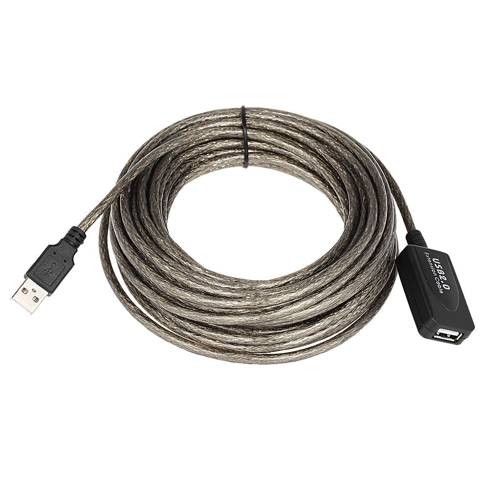 Superspeed Usb 2.0 Active Repeater Male To Female Extension Cable ...