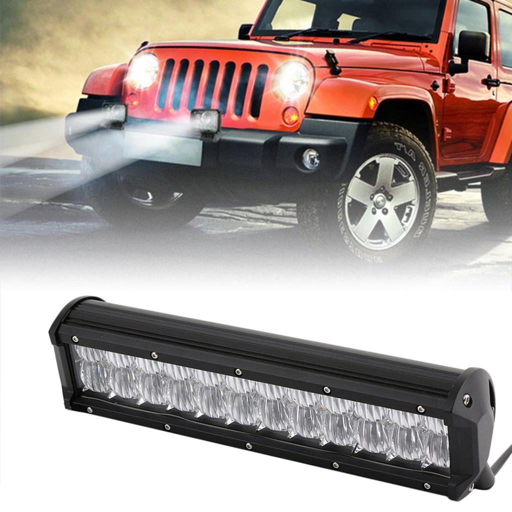 AutoParts 5D 120W 12000lm IP68 Waterproof LED Work Light Bar Spotlight ...