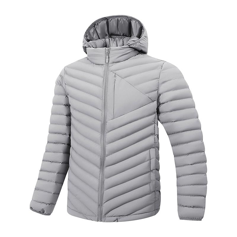 Buy Thick Warm and Windproof Men's Solid Color Cotton-padded Jacket ...