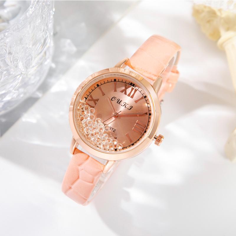 Buy NARY Women Fashion christmas gift Luxury Leisure Auger Leather ...