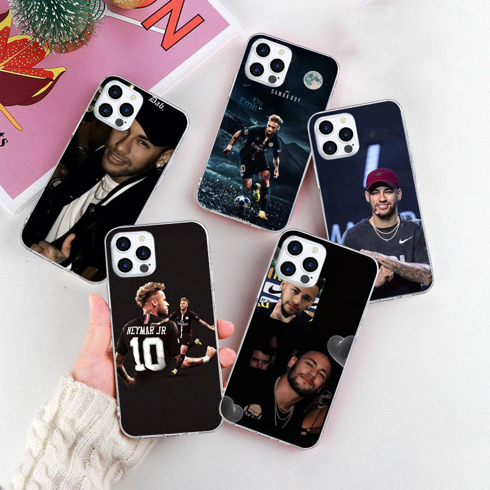 MK-69 Neymar TPU Case for iPhone 14 13 12 Xiaomi Redmi 9 10 Samsung a51 ...