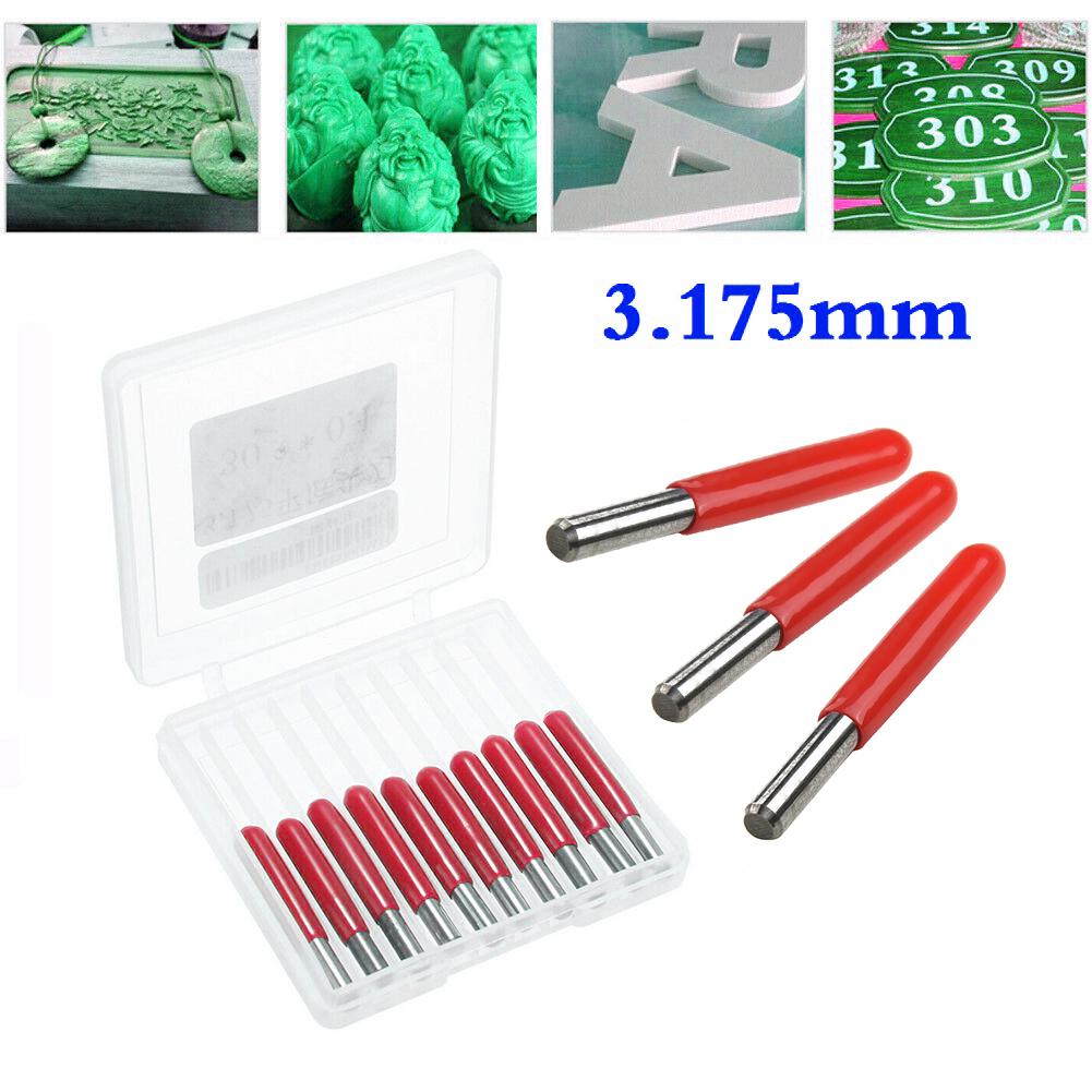 Buy Lot Of 10 Carbide PCB 0.1mm 30 Degree Engraving Bits CNC Router ...