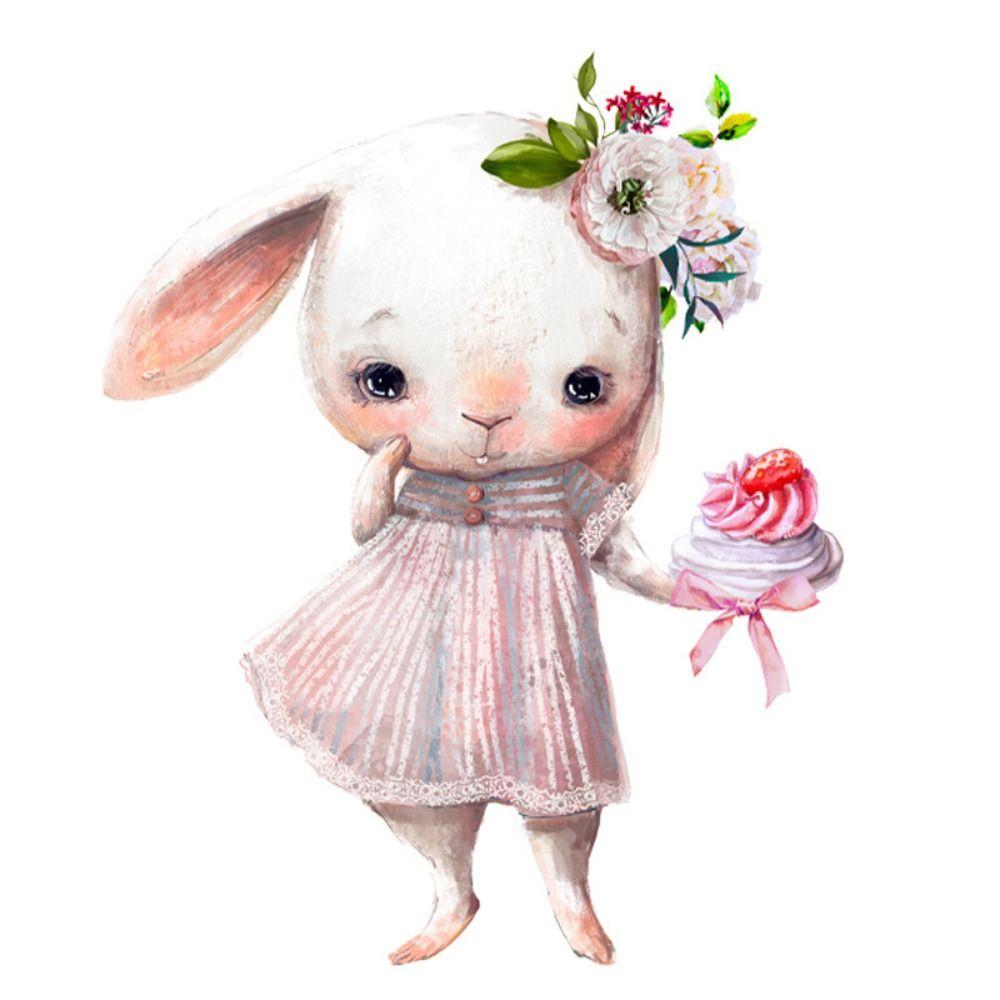 Satın alın Room Home Decoration Cartoon Rabbit Decals Cute Bunny ...