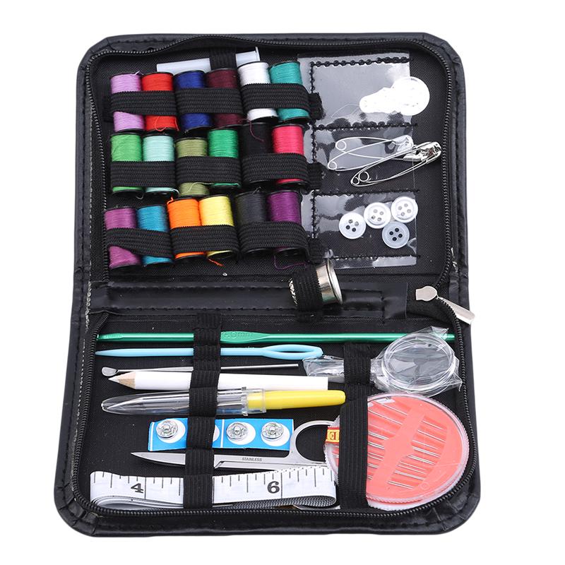 Buy Multifunction Sewing Thread Stitches Needles Tool Set Box Cloth ...