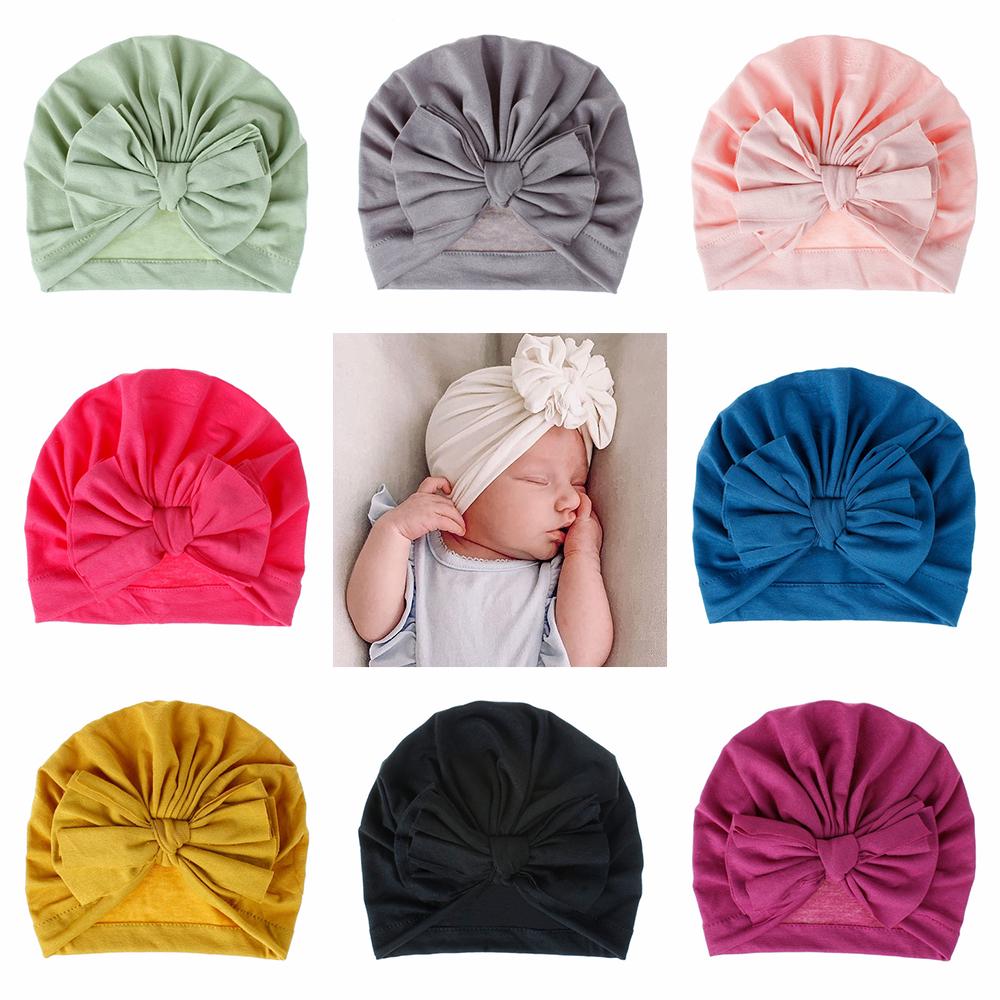 Buy Toddler Kids Cotton Soft India Caps Infant Beanies Head Wraps Baby ...