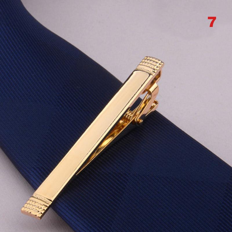 Buy Necktie Bar Wedding Clip Men Alloy Bridegroom Tie Clasp Clamp Metal ...
