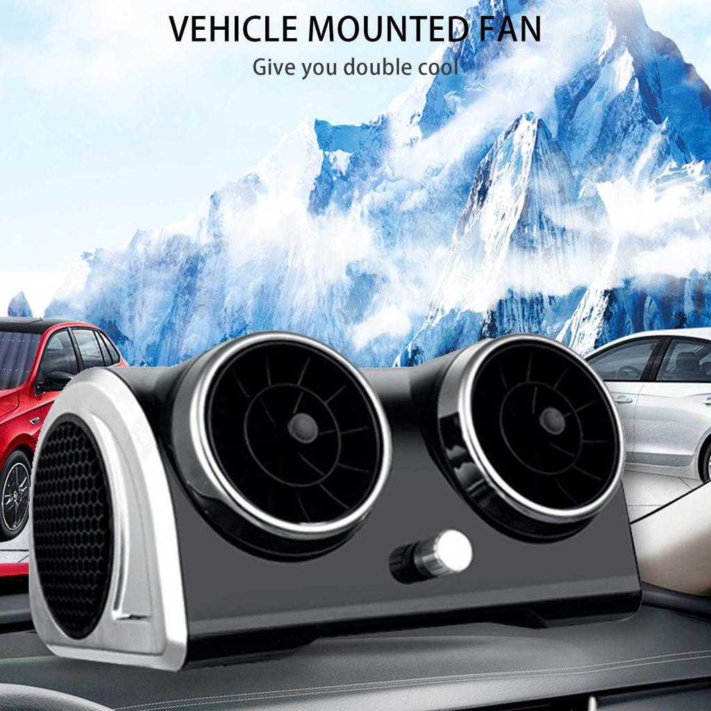 Buy 12V/24V New Car Bladeless Electric Car Cooling Fan Motor Portable ...