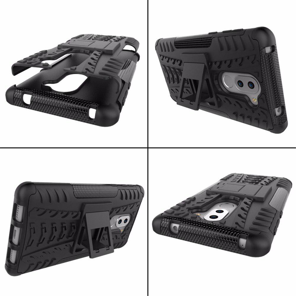Buy For Huawei Honor 6X Cover Hybrid ShockProof Armor TPU+PC Phone ...
