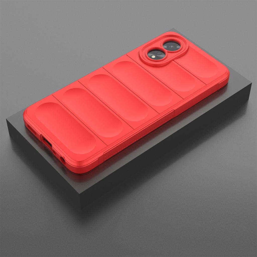 For OPPO A18 A 18 Case Armor Silicone TPU Soft Shockproof Back Cover ...