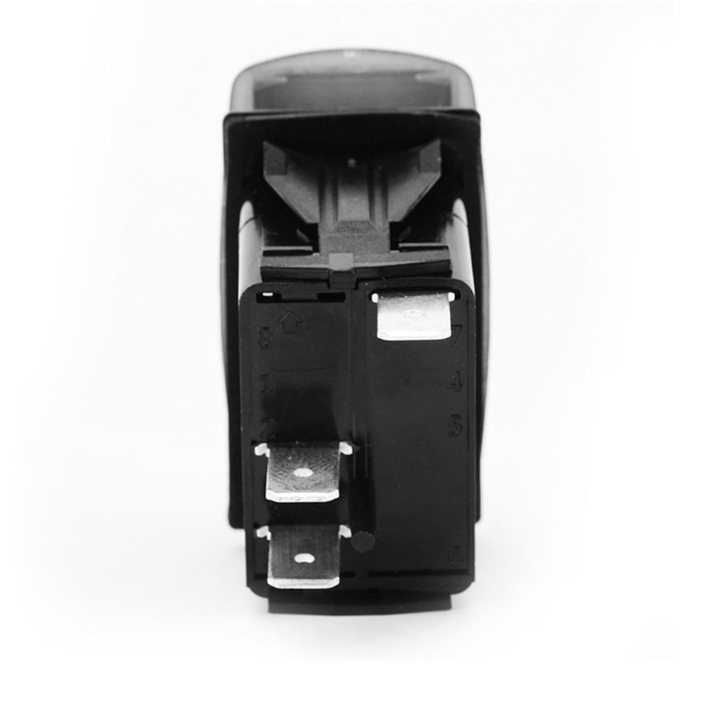Buy LED Backlit HORN On Off Rocker Switch 3-Pin SPST Waterproof for Car ...