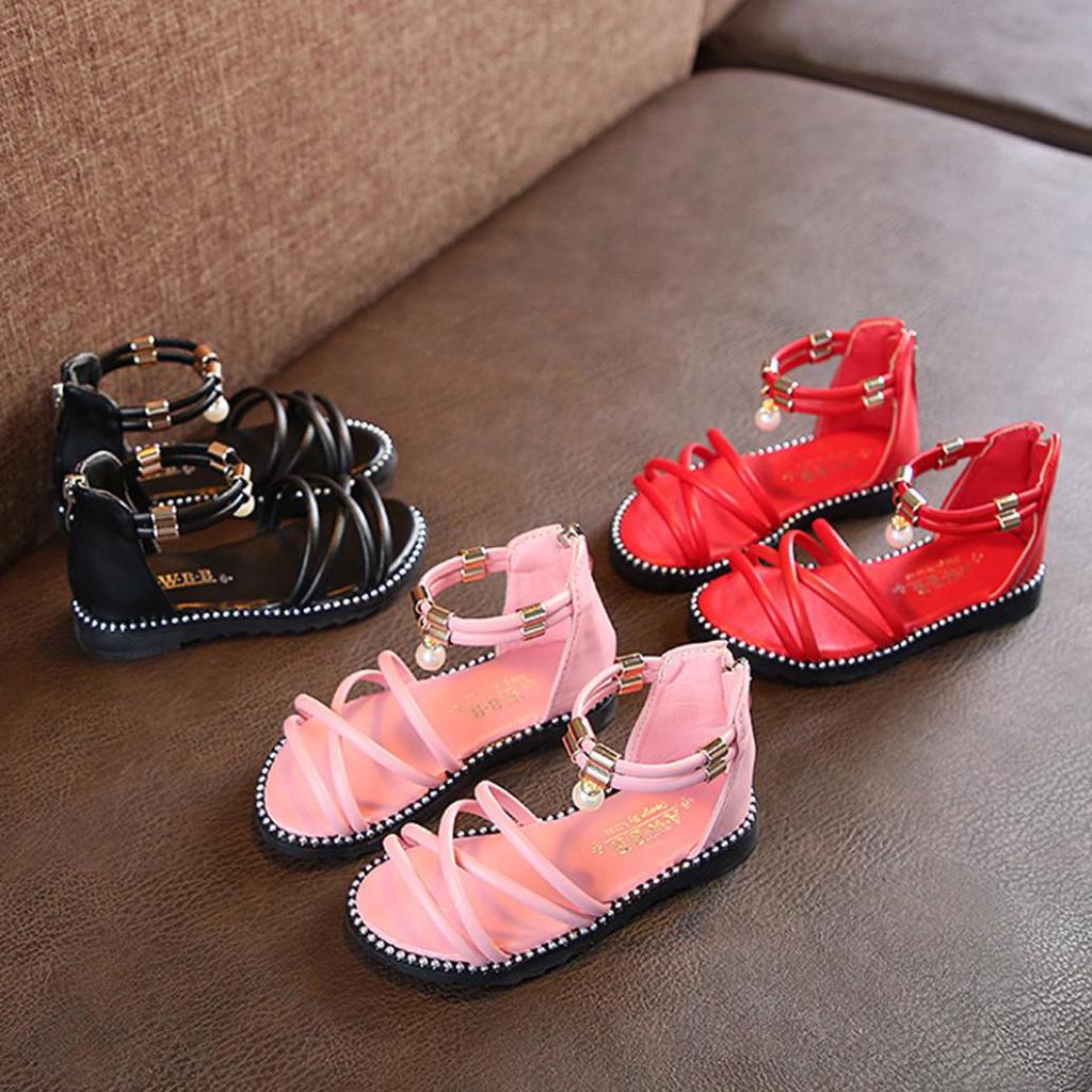 Buy Children Kids Baby Boys Girls Fashion Roman Summer Casual Sandals ...