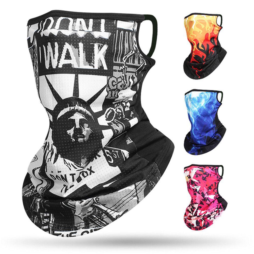 Wind Dust Proof Face Rave Cover Balaclava Headband Bandana Neck Gaiter ...