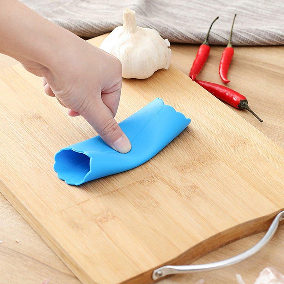 Buy 1pc Manual Garlic Peeler With Smooth Edge Silicone Garlic Peeling ...