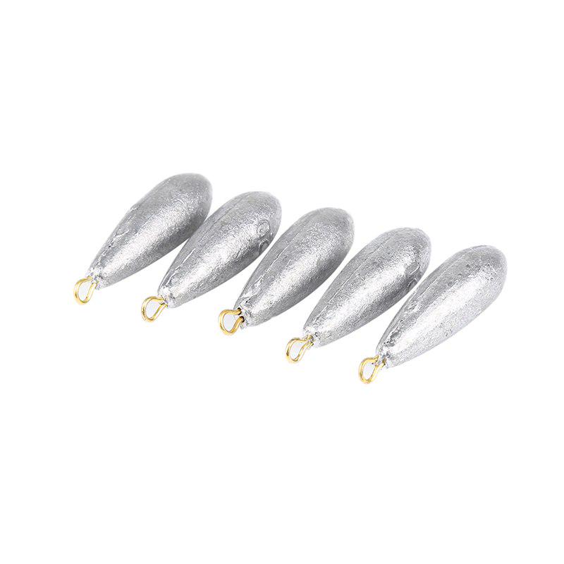 Cheap 5 Pieces of Water Drop Fishing Sinker Plumb Fishing Accessories ...