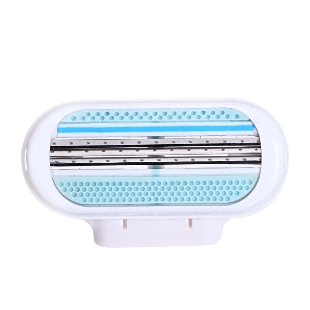 Buy 1/3pcs/Set Manual Shaving 3 Layers Razor Blades Women Hair Remove ...