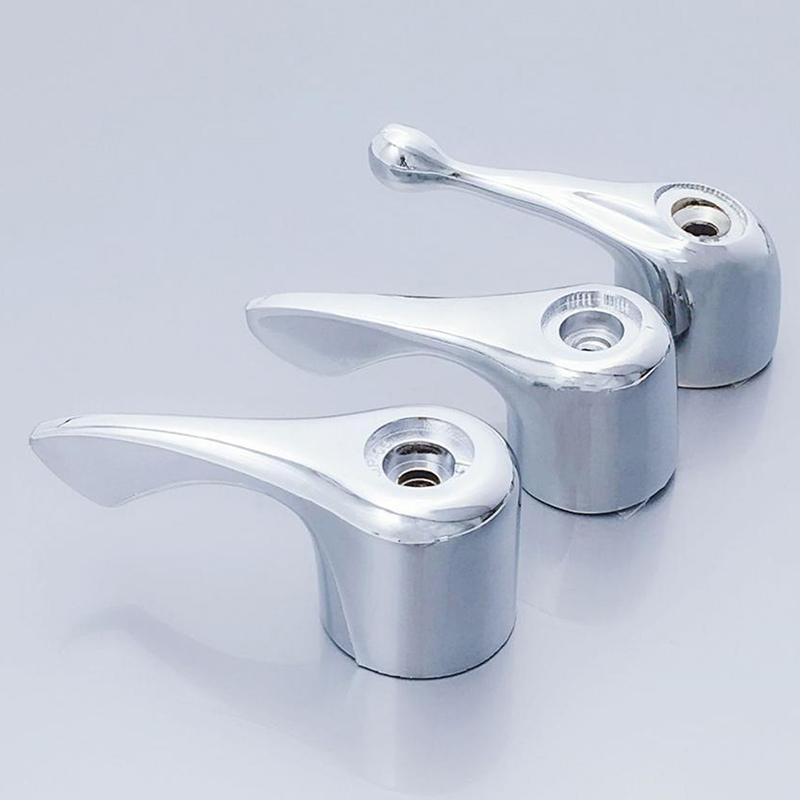 Buy Faucet Handle Switch Chrome Plated Faucet Handle Replacement ...