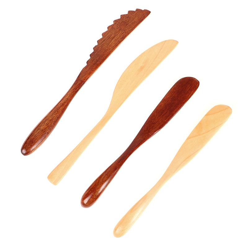 Buy Wooden Butter Knife Handmade Jam Cheese Marmalade Spreader Gift ...
