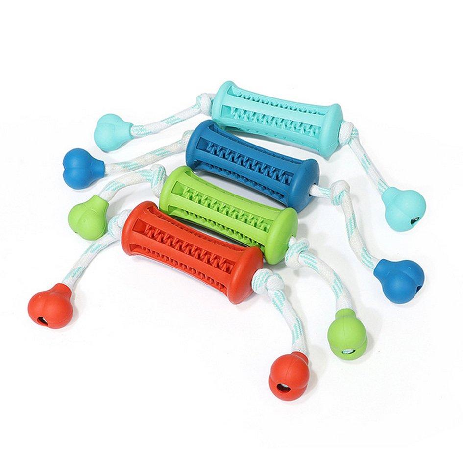 💰Kaufe KC Pet dog Cotton rope bite toy bone style Silica gel chew toys ...
