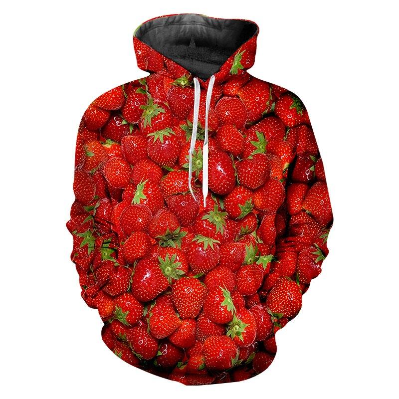 Buy Women /Men Fruit Cucumber Green Sweatshirts Long Sleeve 3d Hoodies ...
